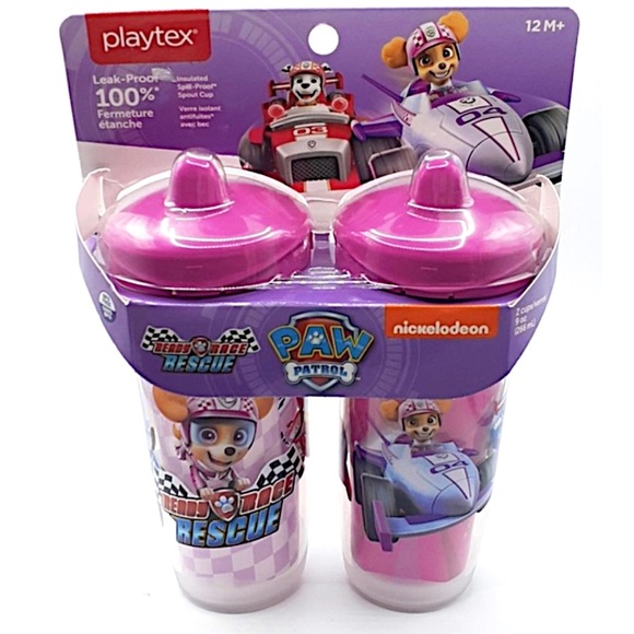 Playtex | Other | Playtex Leakproof Insulated Spill Proof Pink Paw ...
